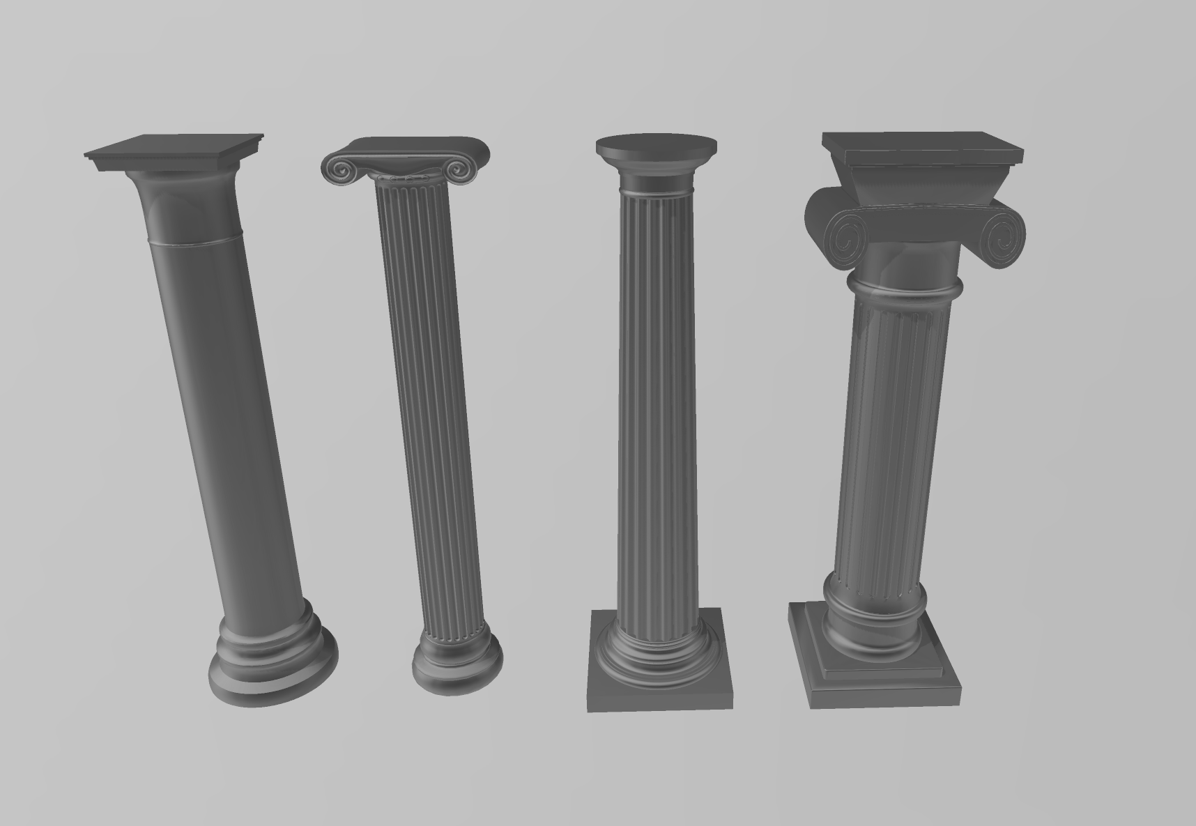 Roman Column Set - tactiles.eu